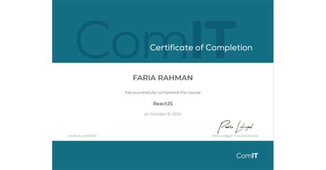 Faria Rahman On Linkedin Reactjs • Faria Rahman • Comit Recoding Futures