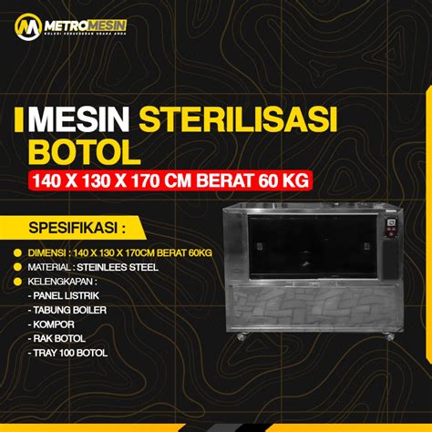Jual Mesin Sterilisasi Botol Shopee Indonesia