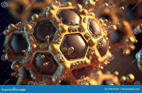 Microscopik View Of A Nanorobot Futuristic Concept Of Nanoid Robotics Nanotechnology Close Up