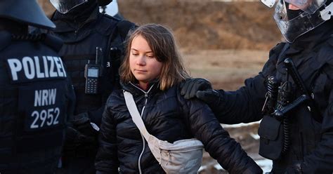 그레타 툰베리 독일 탄광서 시위 중 구금 Bbc News 코리아