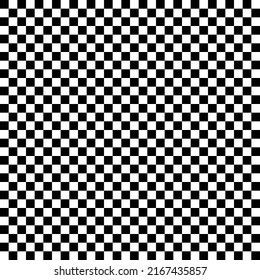 Checker Black White Square Grid Pattern Stock Vector Royalty Free 2167435857 Shutterstock