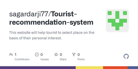 Github Sagardarji77 Tourist Recommendation System This Website Will Help Tourist To Select