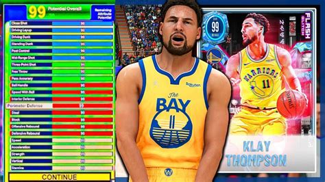 Nba K Prime Klay Thompson Build Youtube