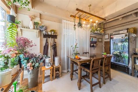 화이트and우드 유럽풍 분위기의 꽃집 인테리어 비용 In 2024 Interior Decor Design