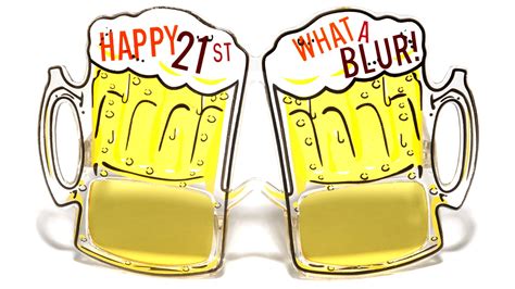 Beer Mug Shaped 21st Birthday Party Glasses Wholesale Frontier