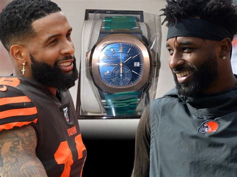 Odell Beckham Gifts Jarvis Landry K Watch Happy Th Birthday Bro