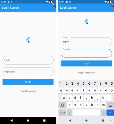 Login Screen Flutter Awesome