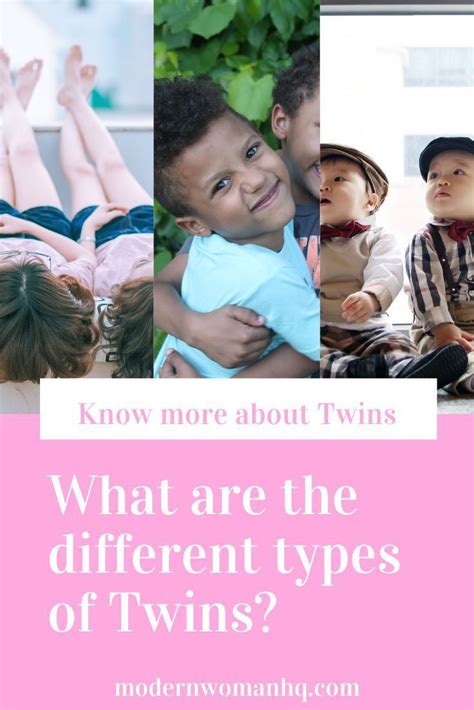 What Are Different Types Of Twins Artofit