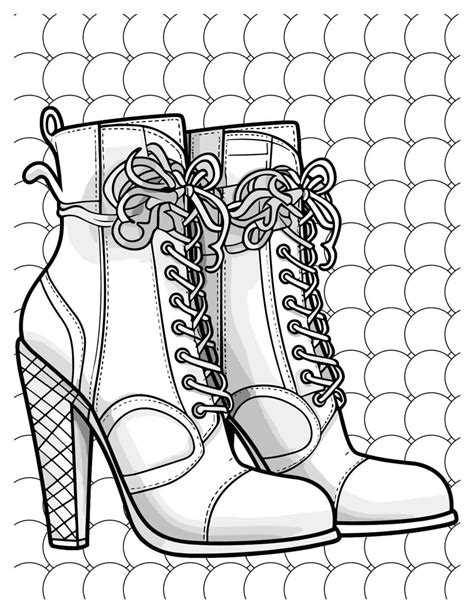 Shoe Coloring Pages Engaging Activities For All Ages