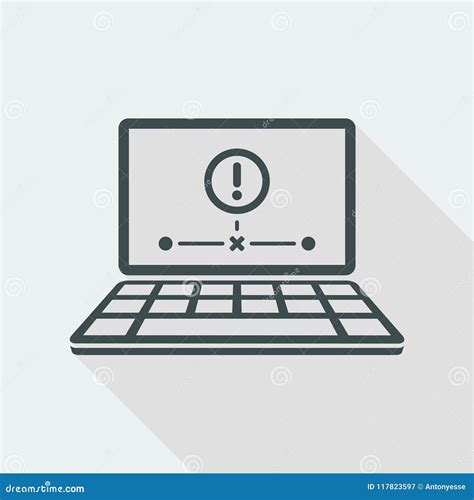 Network Alert Error Flat Minimal Icon Stock Vector Illustration Of Running Connection