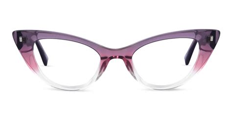 Platt 6 Purple Cat Eye Reading Glasses Specscart