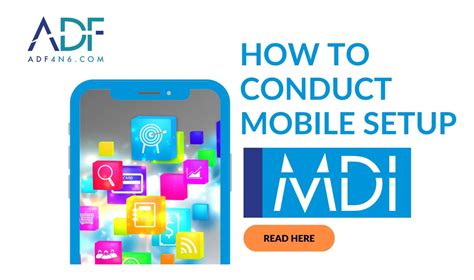 how to conduct mobile setup with mobile device investigator forensic