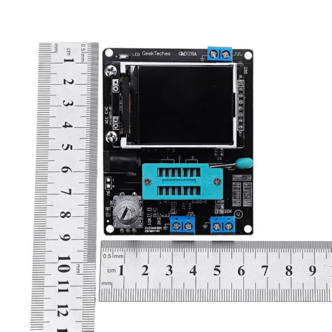 Geekteches Gm328a Lcd Transistor Tester Diode Esr Meter Pwm Square Wave