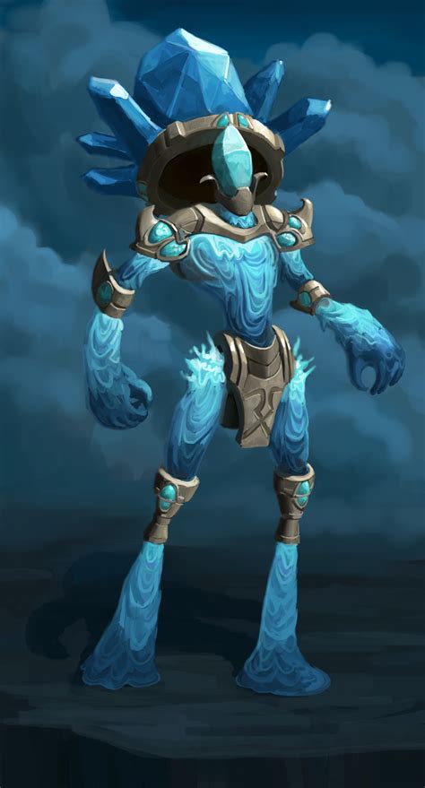 [art][oc] Water Elemental Design R Dnd