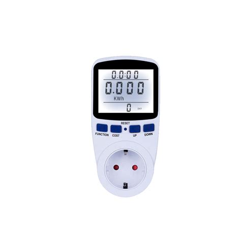 German Standard Bx S 07 Power Metering Socket Energy Consumption
