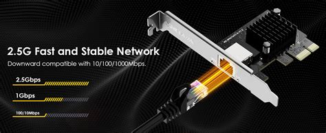 Wavlink 2 5 Gigabit Ethernet Pcie Network Card 10 100 1000 2500 Mbps Rj45 Lan