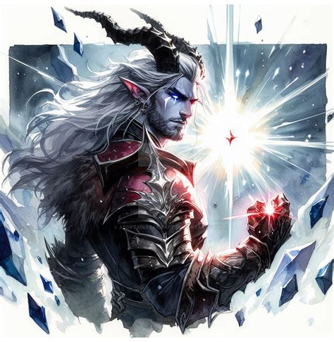 Aesthetic Anime Tiefling Female Character Adopt 7 By Dissunder On