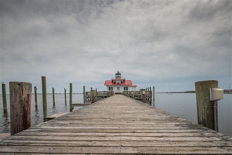 Outer Banks North Carolina Roanoke Marshes Lighthouse Photograph By