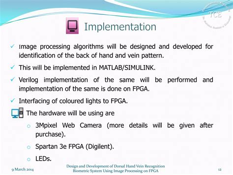 design and development of dorsal hand vein recognition biometric system