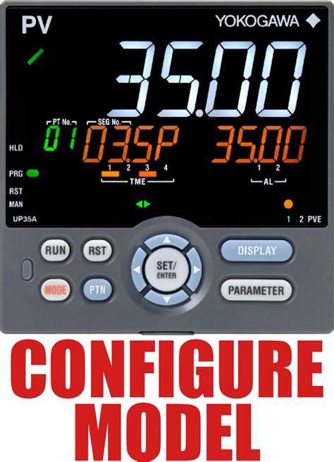 Yokogawa Up35a Program Controller Pattern Profiling Temperature