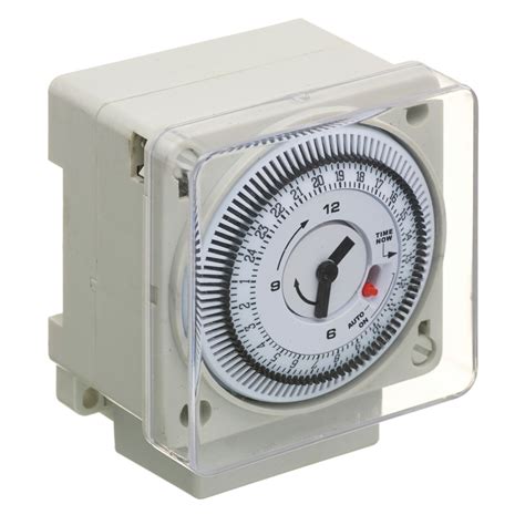 Europa Single Module Time Switch 16A Analogue 24 Hour Programmable
