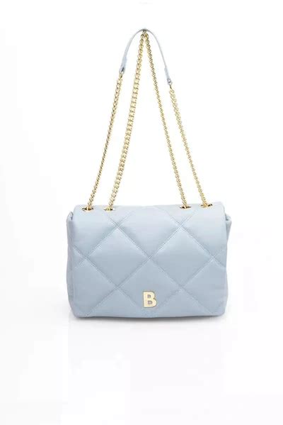 Baldinini Trend Light Blue Polyethylene Shoulder Bag Modesens