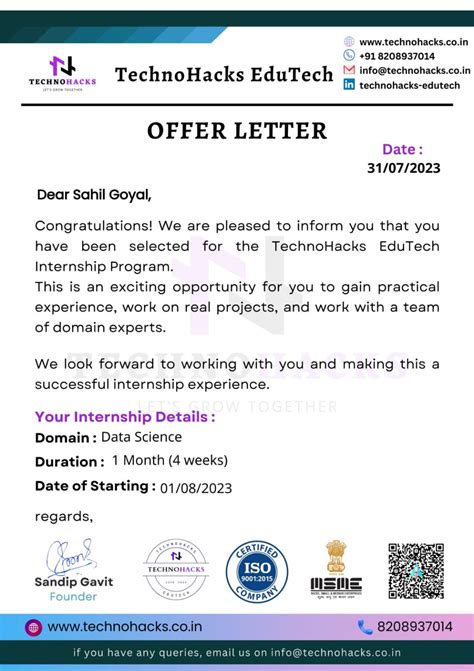 Technohacks Technohacksedutech Datascience Internship Internshipopportunity Opportunity