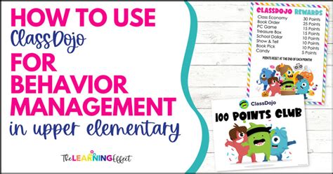 how to use classdojo for management in upper elementary