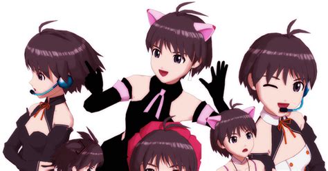 3d Makoto Kikuchi The Idolmaster 無題 Pixiv