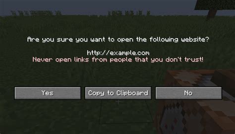 Restore Chat Links Minecraft Mod