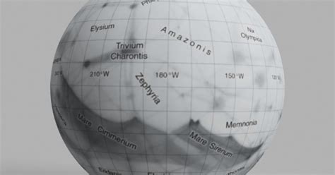 Mars Globe With Satellite Autodesk Community Gallery
