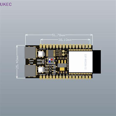 Ukec Esp32 C6 16mb Flash Esp32 Wifi Internet Of Things Esp Development
