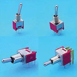 Salecom Sub Miniature PCB Mount Toggle Switches Rapid Electronics