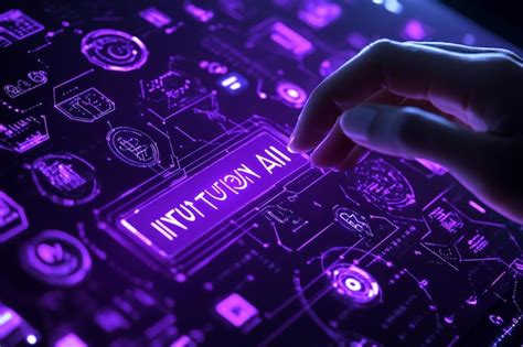 Ai Tech Business Person Chatting With A Smart Ai Using An Artificial