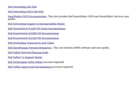 Technical Resources Dell Smartfabric Vxrail Brownfield Deployment Migrating Vxrail Workloads