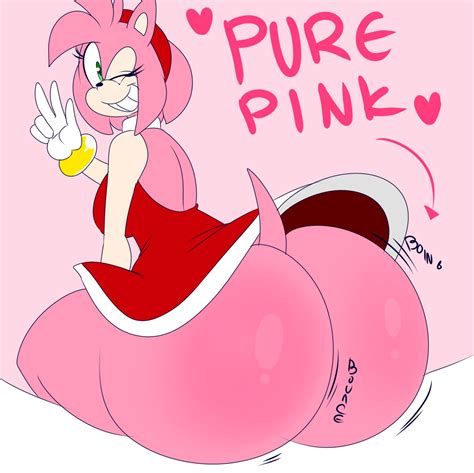Rule 34 1girls Amy Rose Ass Ass Focus Big Ass Big Butt Bimbo Bottom