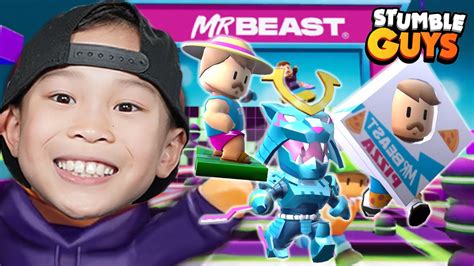 NEW MrBeast Update In Stumble Guys Kaven Tries The New Stage YouTube