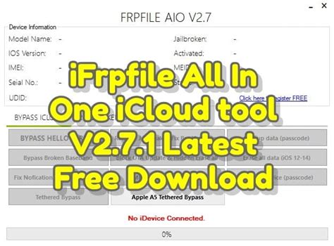Frpfile Icloud Bypass Tool V3