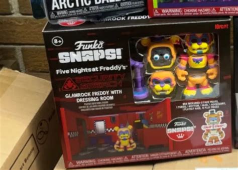 Funko Snaps Five Nights At Freddys Glamrock Freddy Dressing Room