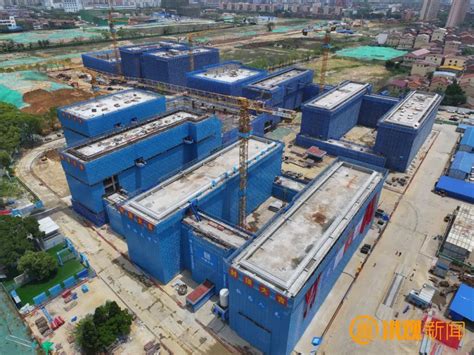 南昌市洪都中学新校区建设进度刷新 主体结构已全部封顶凤凰网江西 凤凰网