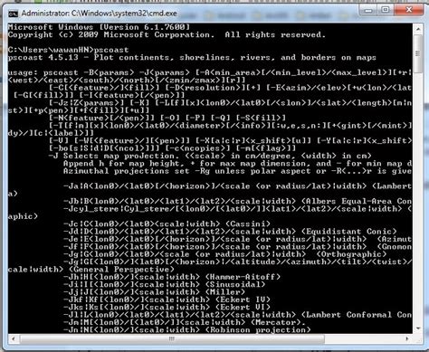 Instal Software Gmt Generic Mapping Tools Di Windows Share To The World