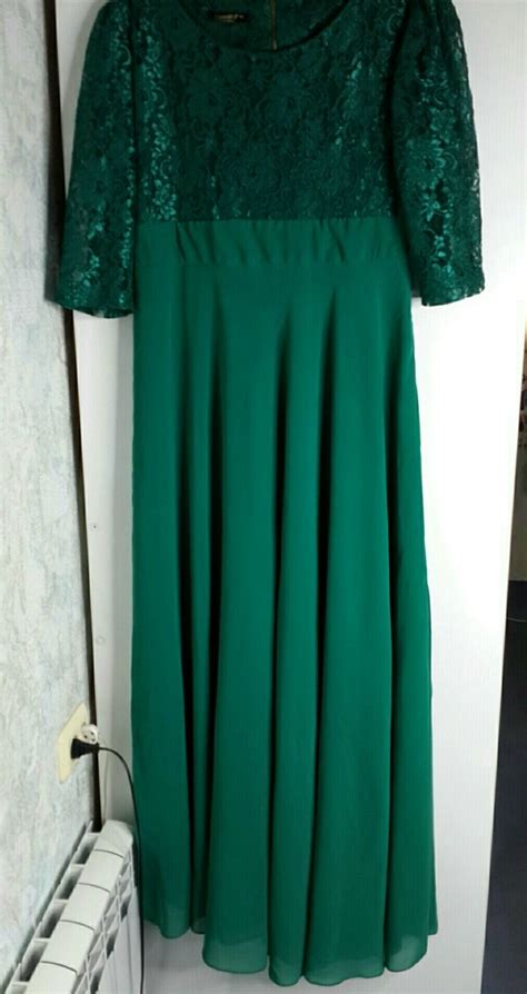 Продам новое вечернее платье в пол Одевала 1 раз на юбилей Вечернее платье комбинированое