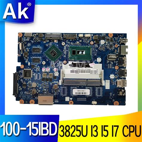 Nm A681 Motherboard 3825u I3 I5 I7 Cpu 0gb Ram For Lenovo Ideapad 100