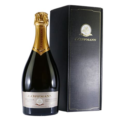 J Oppmann Silvaner Brut Sekt 2009 Flaschengärung Trocken