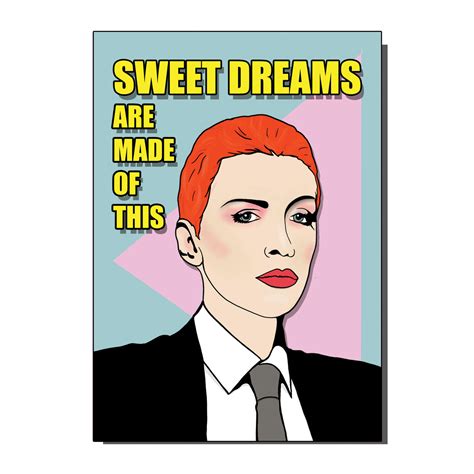 Sweet Dreams 1980s Inspired Card Card Bite Your Granny