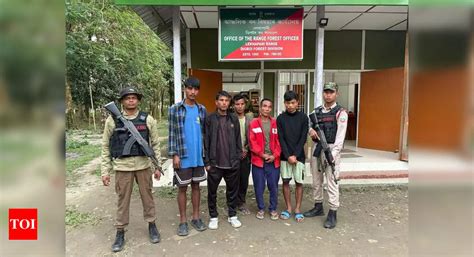 Five Meghalaya Miners Arrested For Illegal Rat Hole Mining In Assam