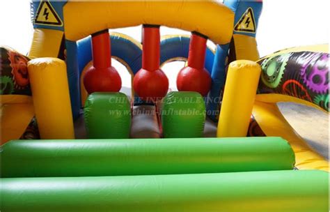 T7 1541 Robot Obstacle Course Best Professional Inflatable Water Parks Manufacturer Chinee