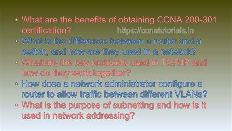 CCNA Sample Questions Set 31 CCNA TUTORIALS