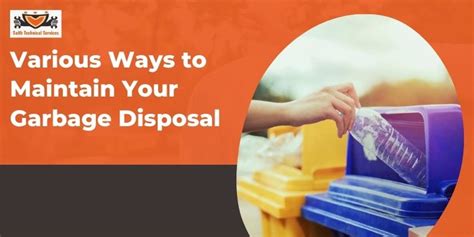 Various Ways To Maintain Your Garbage Disposal Blog