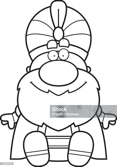 Kartun Sultan Duduk Ilustrasi Stok Unduh Gambar Sekarang 2015 Clip